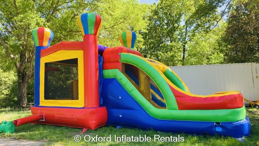 Hot Air Balloon 6 in 1 Combo Bounce House - Inflatable Rentals And Foam ...